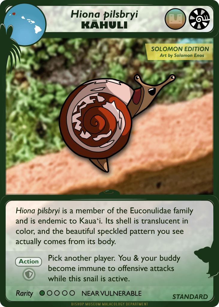 Hawaii State Snails Voting Platform – Welcome to the Bernice Pauahi ...